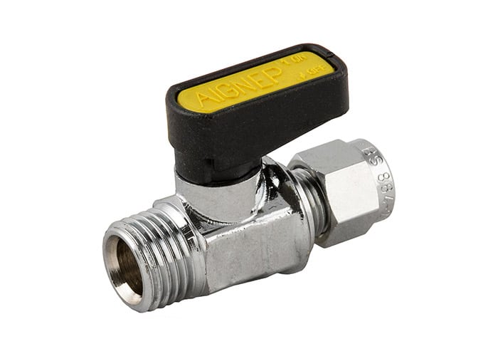6440 Mini Ball Valve Male BSPP x Tube - Orseal
