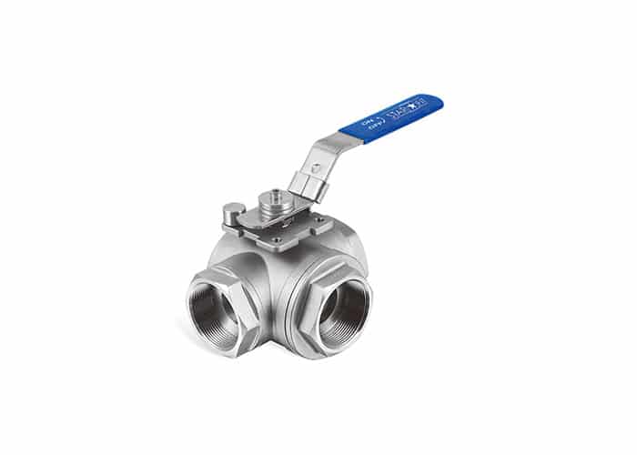 Stainless Steel 3 Way L-port Ball Valve - Orseal