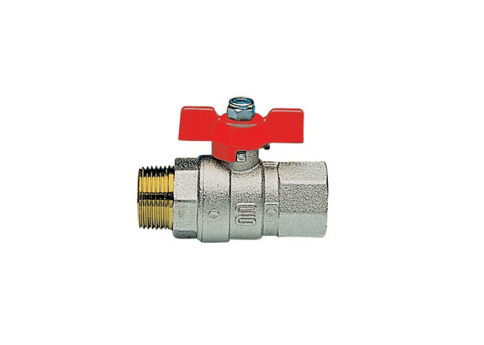 WRAS T-Handle Ball Valve MxF Brass - Orseal